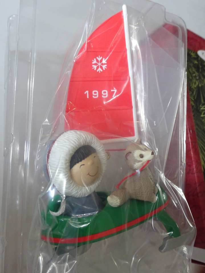 Vintage Hallmark Frosty Friends Ornaments 1997 NEW? opened | eBay