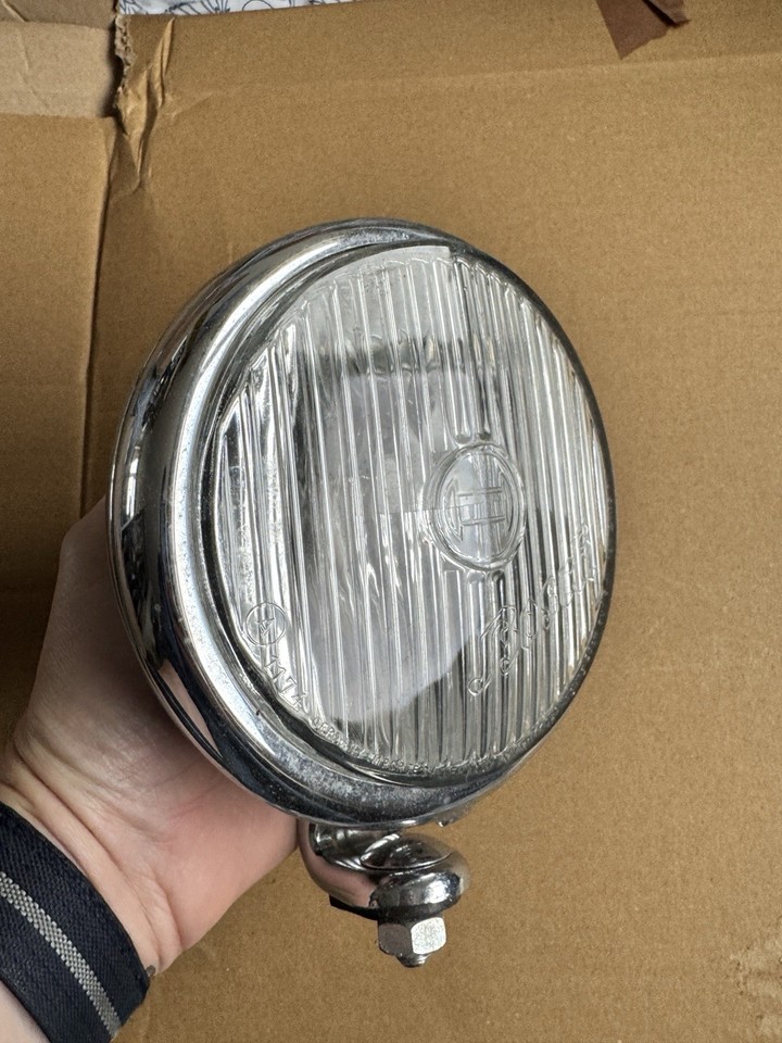 Vintage NOS Bosch Peaked Spot Light, VW Beetle Oval Split Mercedes BMW ...