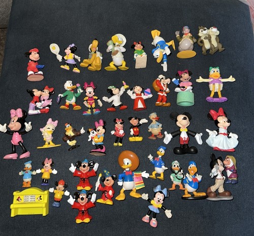 Mixed Lot of Disney & Other Toy Figures PVC, Cake Toppers-Vintage | eBay
