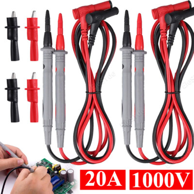 1/2X Multimeter Voltmeter Cable Thin Needle Tester Unique Probe Test ...