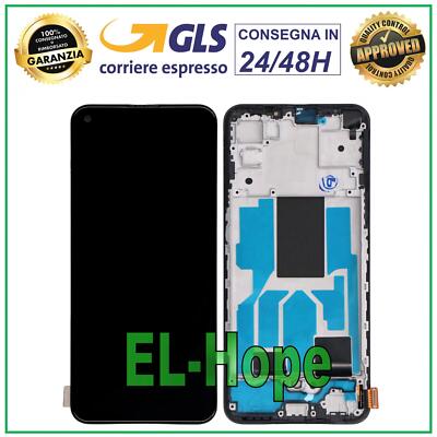 DISPLAY LCD OLED + FRAME PER OPPO FIND X3 LITE CPH2145 / RENO 5 5G ...