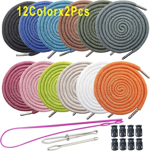 24Pack Replacement Drawstrings Drawcords 8 Pieces Cord Locks for Pants ...