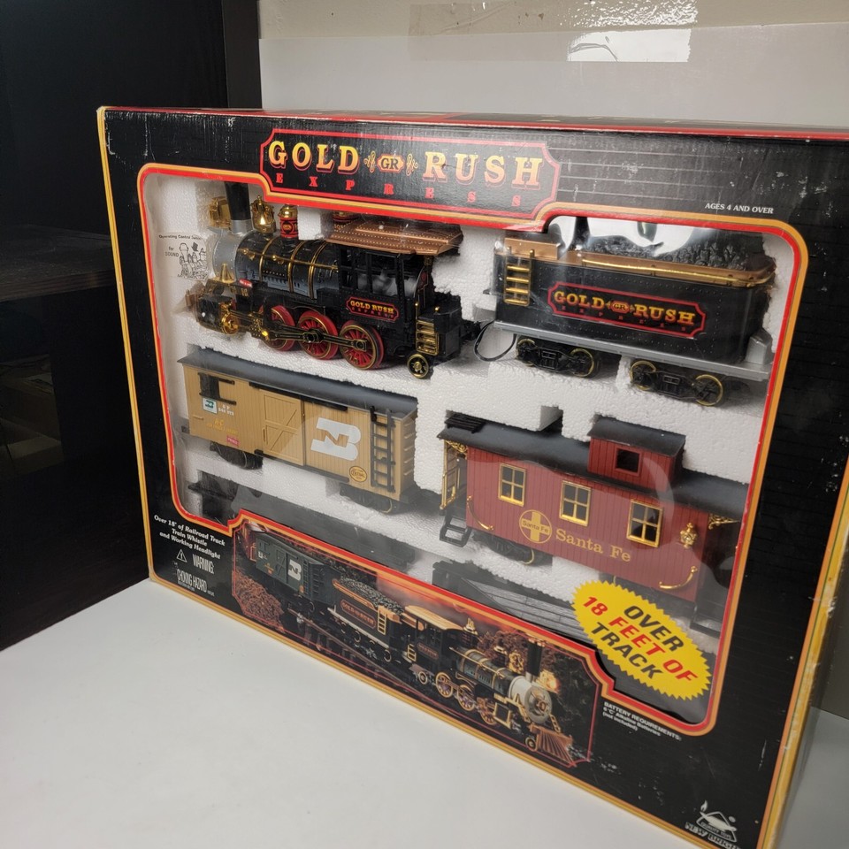 Gold Rush Express G-Scale Train Set By New Bright No. 186 2003 ...