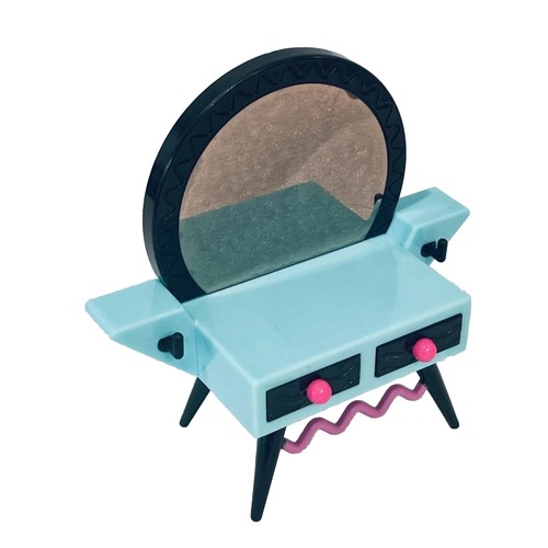 LOL Surprise MGA Vanity Mirror Aqua Pink Retro Drawers Doll Furniture ...