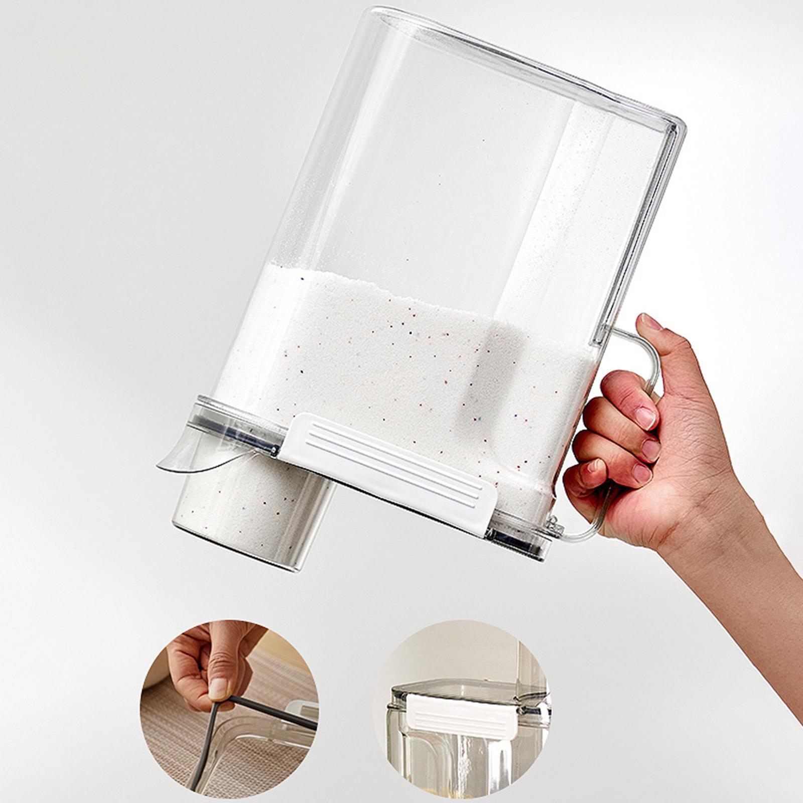 Laundry Detergent Container Dispenser Barrel Plastic Storage Box for ...