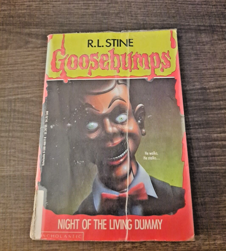 Vintage/Original R.L. Stine Goosebumps - Night of the Living Dummy Book ...