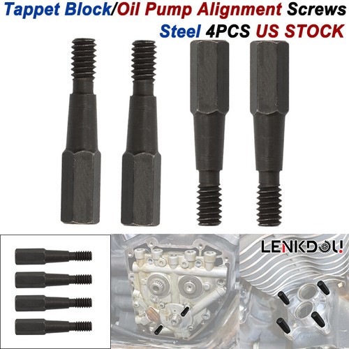Oil Pump Tappet Lifter Block Guide Alignment Tools 4x For Harley Big ...