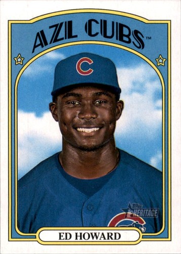 2021 Topps Heritage Minors #71 Ed Howard | eBay