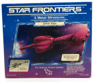 TSR Star Frontiers Sathar Ships Box Set #5333 | eBay