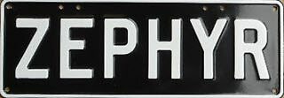Ford Zephyr zepher zeffer Number Plates Licence Vanity Sign license ...