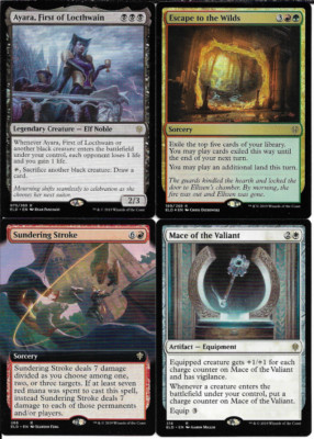 Magic the Gathering Throne of Eldraine 4 Card Rare Lot NM | eBay