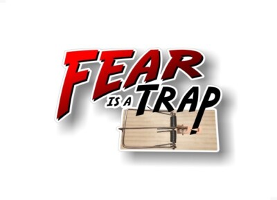 Fear is a TRAP 8" Vinyl Decals for Pickup Racing Car Offroad 4x4 Truck ...