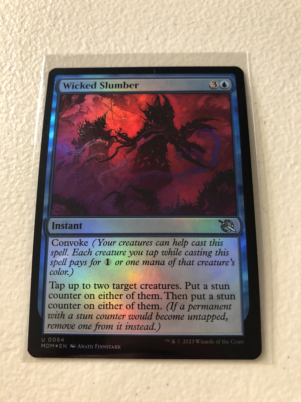 Wicked Slumber Foil March of the Machine MOM MTG Magic Pack Fresh | eBay