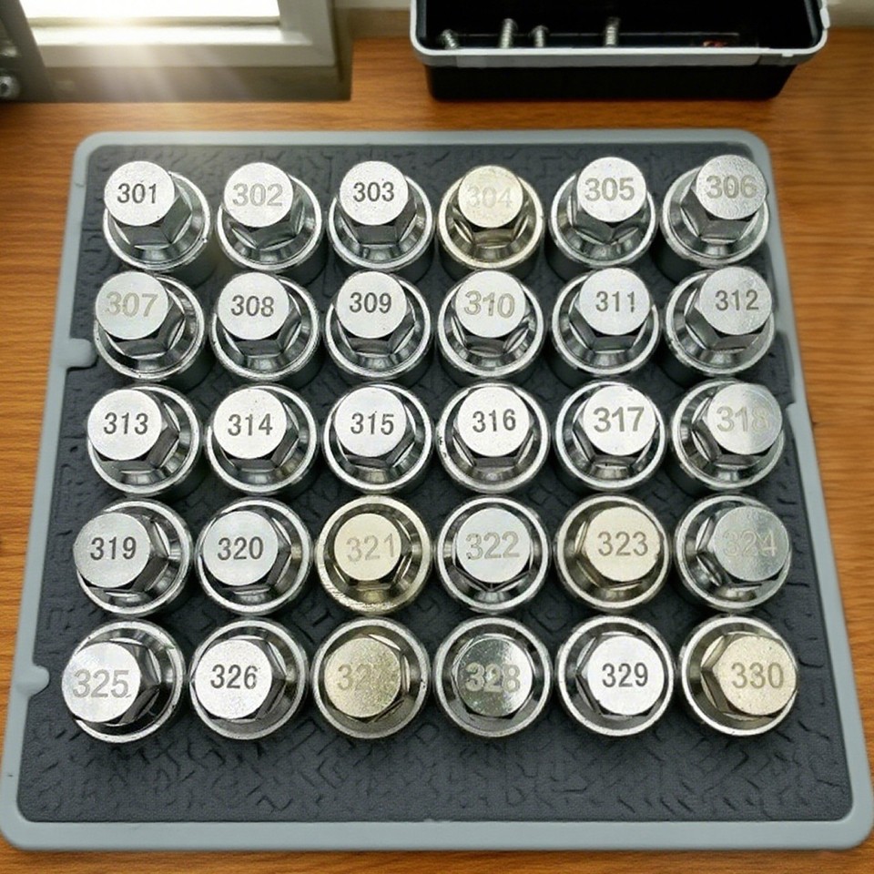 Wheel Lock Lug Nut Anti Theft Screw Removal Key for MERCEDES BENZ ...