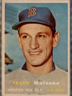 1957 Topps #355 Frank Malzone - ( pk1 ) | eBay