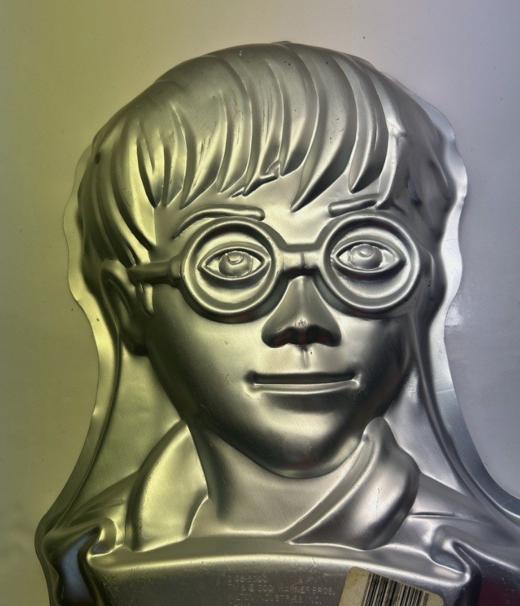 VINTAGE WILTON HARRY POTTER HOGWARTS WIZARDS MAGIC CAKE PAN BIRTHDAY ...