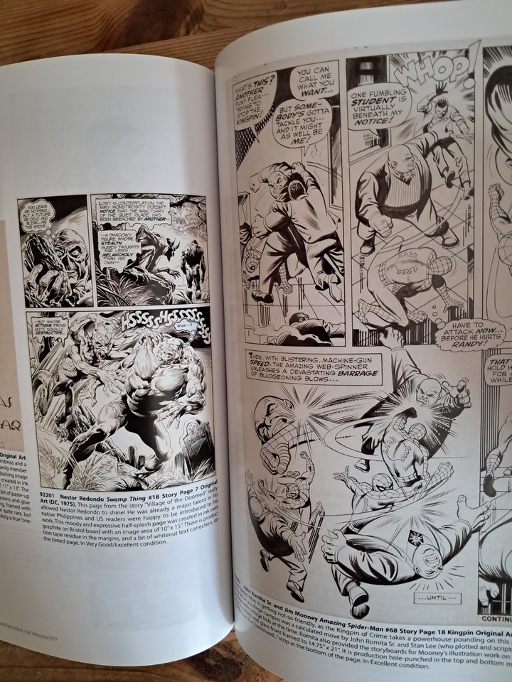 HERITAGE Comics Comic Art Auction Catalog 2018 Feb 22-24 Spider-Man FF ...