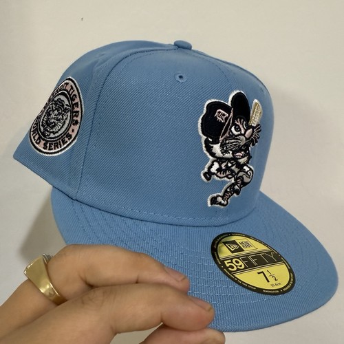 7 1/2 Detroit Tigers Swinging LSD Tiger Cotton Candy Pink UV Shipped ...