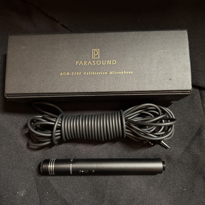 PARASOUND ACM-2500 CALIBRATION MICROPHONE EXC | eBay
