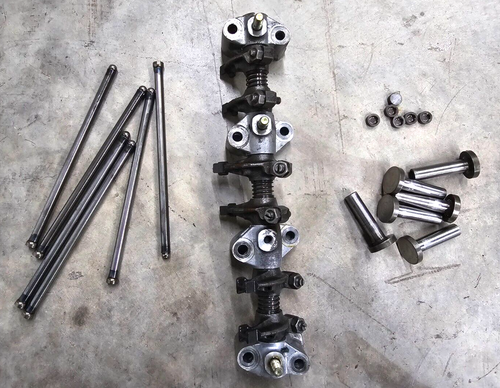 John Deere 955 Tractor Engine Rocker Arm Assembly with Push Rods & Cam ...