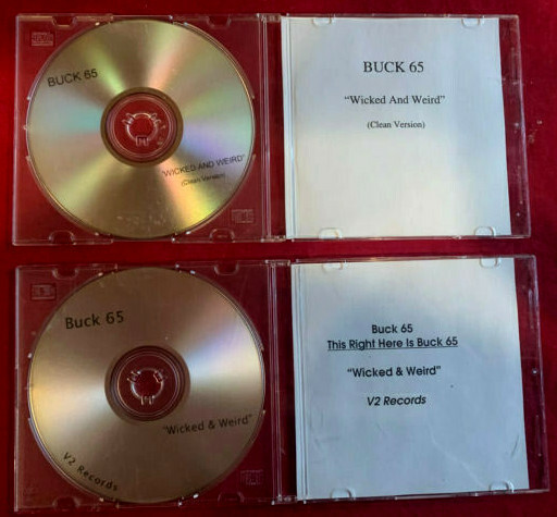 BUCK 65 WICKED & WEIRD / WICKED AND WEIRD CLEAN VERSION 2 SEPARATE ...