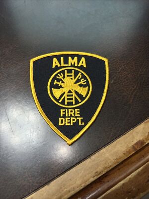 Vintage Obsolete Georgia Fire Department Patch Alma | eBay