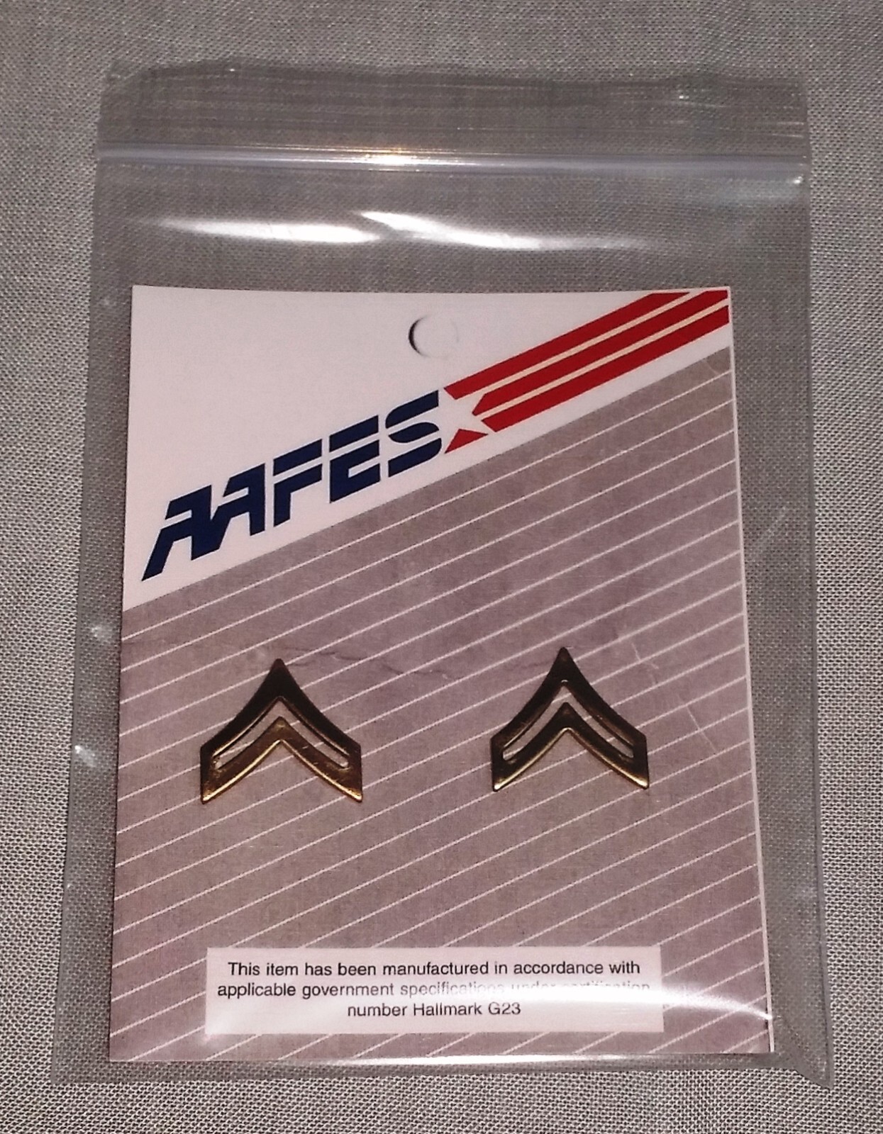 E4 Corporal (CPL) NCO Brass Finish US Military Army Rank Pins #N4 | eBay