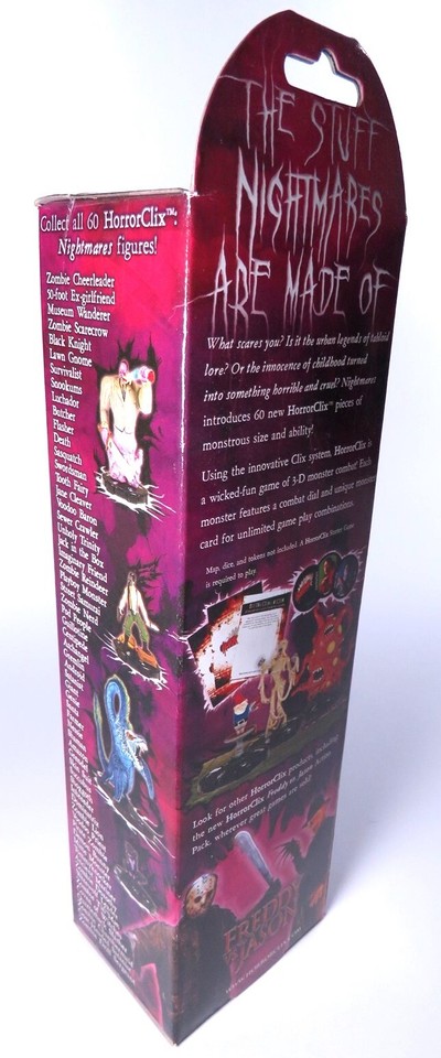 HorrorClix sealed Brick ~ NIGHTMARES ~ 5 figure Booster pack x 10 | eBay