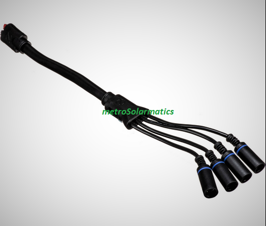 GOAL ZERO 4x 8MM COMBINER TO SOLAR HIGH POWER PORT (HPP) CONNECTOR # ...