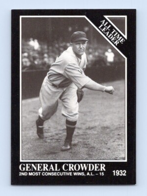 1991 Conlon Collection #257 General Crowder ATL | eBay