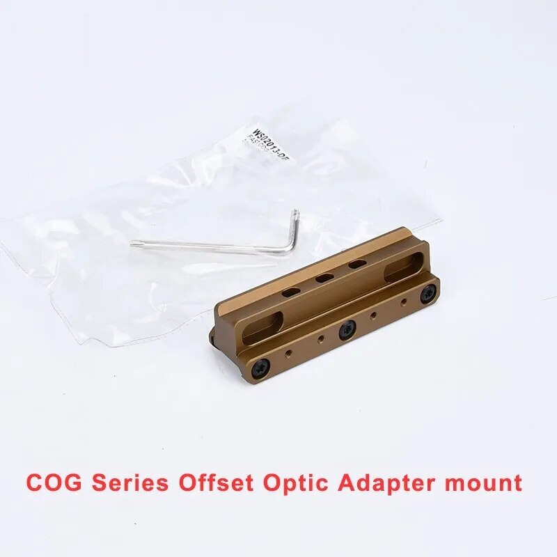 Tactical Scope Optic Base Mount For ACOG VCOG For T2 T1 /RMR Offset ...