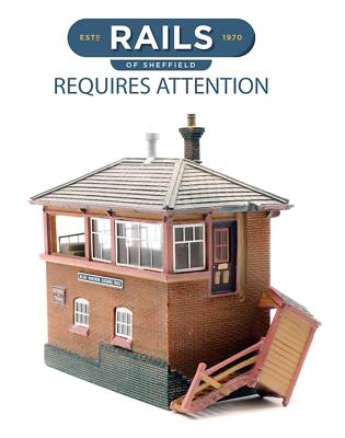 BACHMANN 'OO' GAUGE 44-099 BLUE ANCHOR SIGNAL BOX | eBay