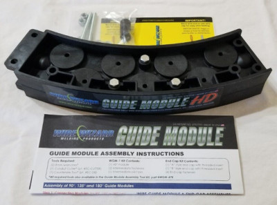Wire Wizard WGM-1-S 45 Degree Guide Module Steel Rollers | eBay