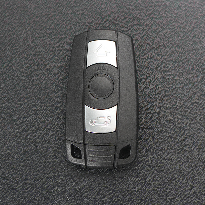 Key Fob Case For BMW 1 3 5 6 Z4 X1 X3 X6 Series E90 3 Button Remote ...