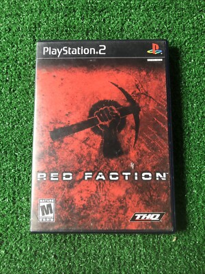 Case Only Red Faction Black Label Ps2 Case Only | eBay