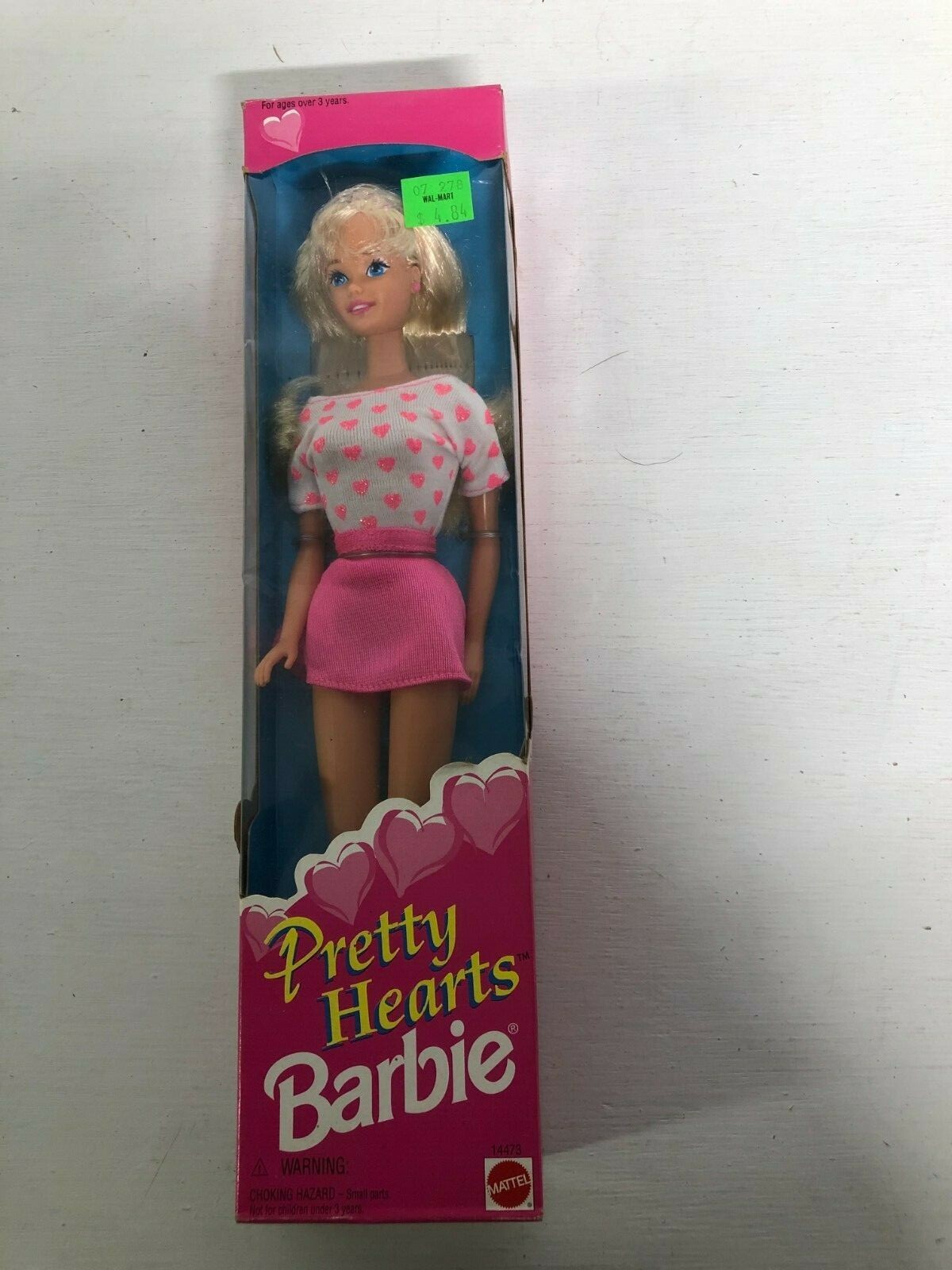 1995 ~ Pretty Hearts Barbie Doll ~ Mattel #14473 ☆Blonde ☆ NRFB | eBay