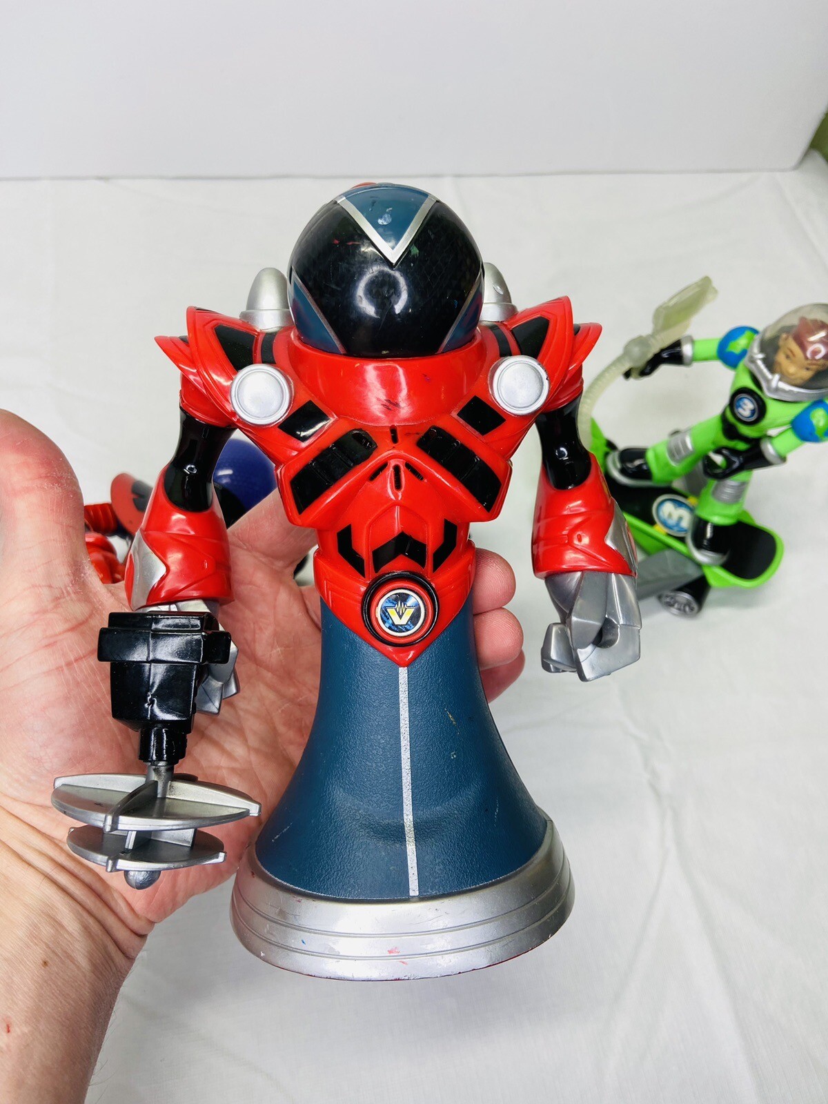 2007 Fisher Price Planet Heroes Black Hole Professor Darkness Figures Skateboard | eBay