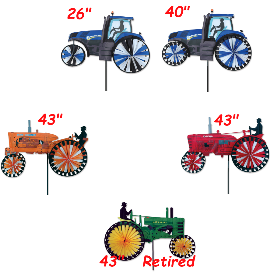 Tractor Whirligig Wind Spinner Windspinners, Windsculptures,