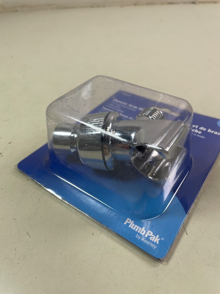 Plumb Pak Handheld Shower Arm Mount Adjustable Chrome Plated Arm Mount ...