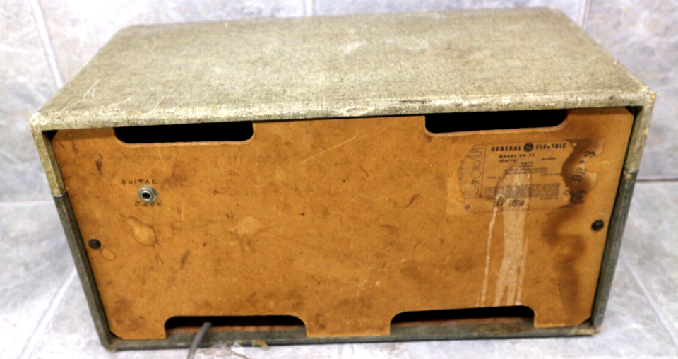 General Electric Model AS4A AC Operated 3 Tube Audio Amplifier WORKING ...