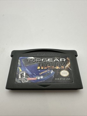 Top Gear Rally Game Boy Advance GBA Good Label Authentic Cart Car ...