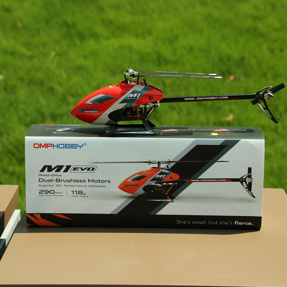 OMPHOBBY M1 EVO RC Helicopter forAdults (OMPHOBBY Protocol BNF Version ...