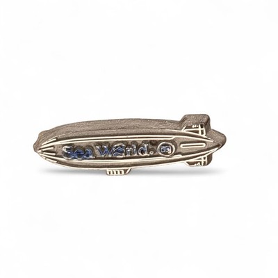 Vintage SeaWorld Blimp Plastic Lapel Pin Souvenir Zeppelin Airship ...