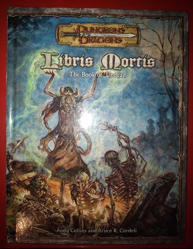 Libris Mortis Book of the Undead Dungeons And Dragons 3.0 D&D TSR Wotc ...