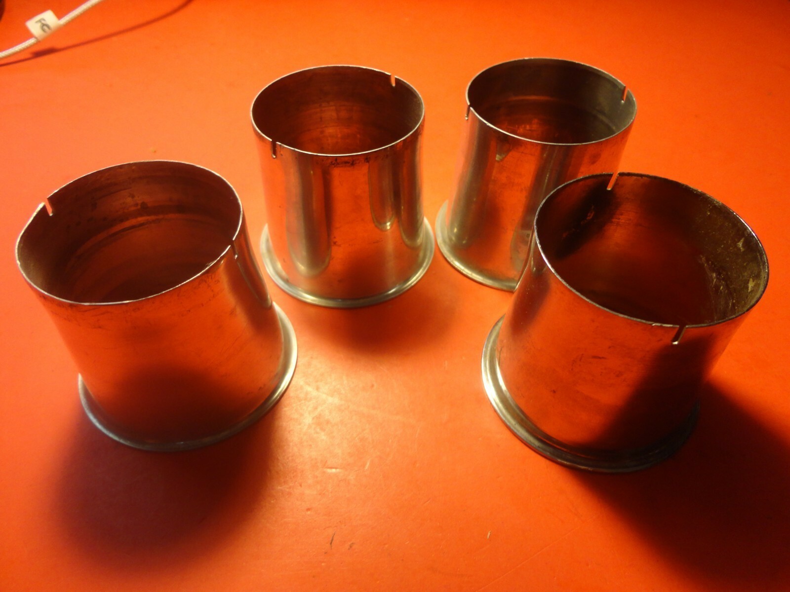 NEW VINTAGE VELOCITY STACKS ALUMINUM QTY4 INSIDE DIA. 2-3/16" | eBay