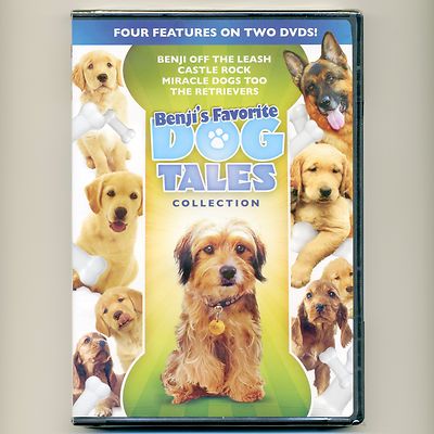 4 family PG dog movies, new DVDs Benji Castle Rock, Miracle Dogs Too ...