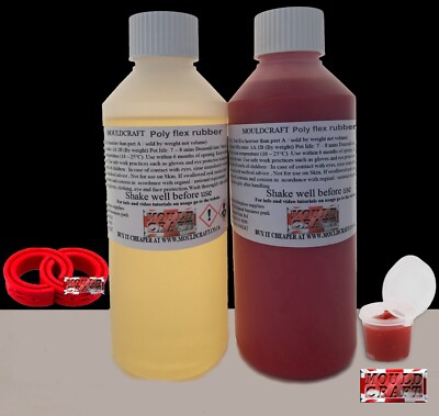 RED Poly PT Flex 85 Fast Cure 500g - Shore A85 Polyurethane Casting ...