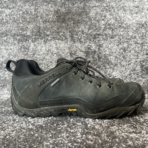 Merrell Chameleon 8 Men's Leather Waterproof Hiking Shoes Vibram ...