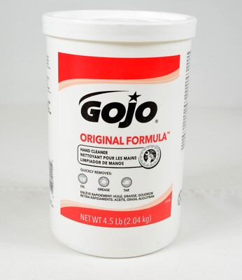 New Gojo Original Formula No Scent Hand Cleaner 4.5lb Remove Heavy ...