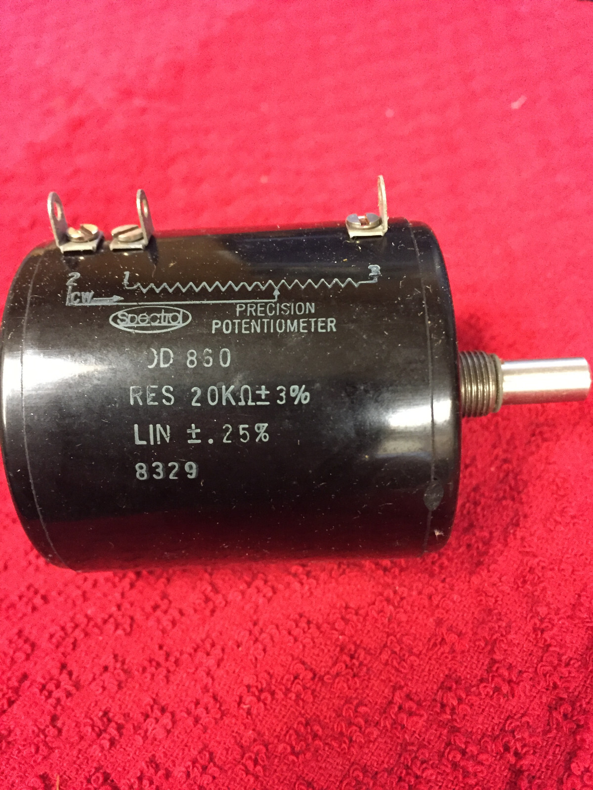 MODEL 860 SPECTROL/VISHAY 20k OHM POT | eBay